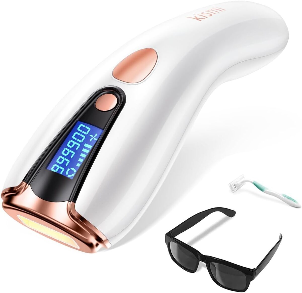 Test de l'épilateur lumière pulsée Kismi : efficacité durable