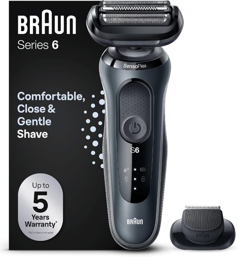 Test du Braun Series 6 61-N1200s : rasage précis et confort garanti