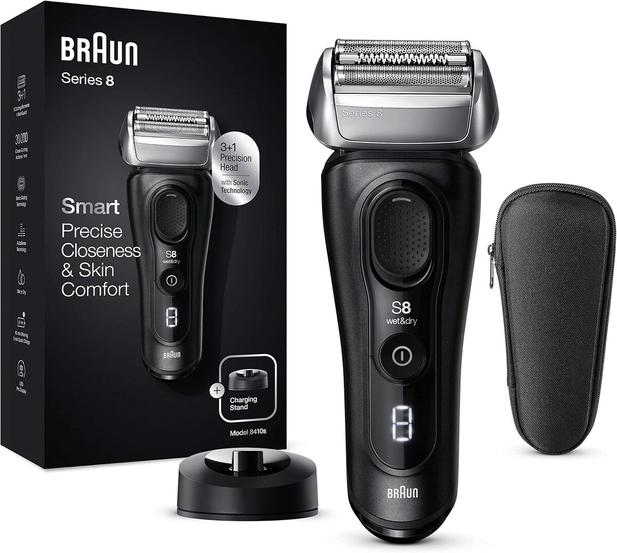 Test du rasoir Braun Series 8 : performance et précision