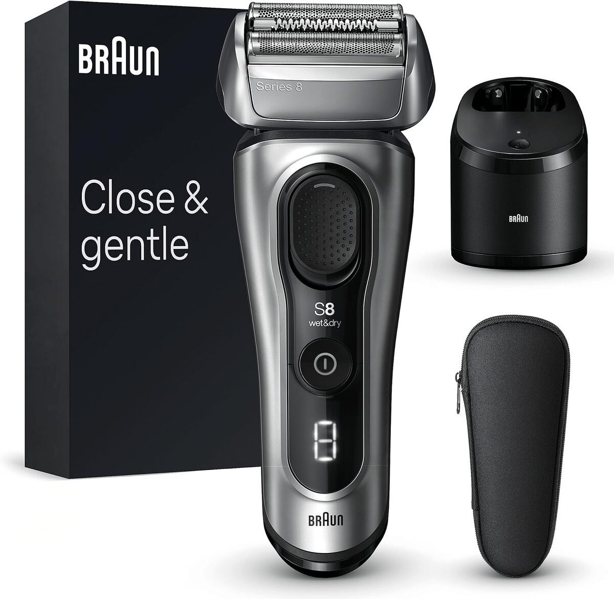 Test du Braun Series 8 8567cc : le rasoir électrique de précision pour ...