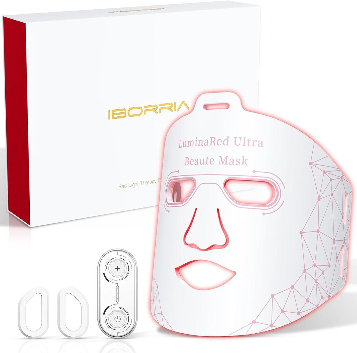 Test : masque LED visage IBORRIA LuminaRed Ultra